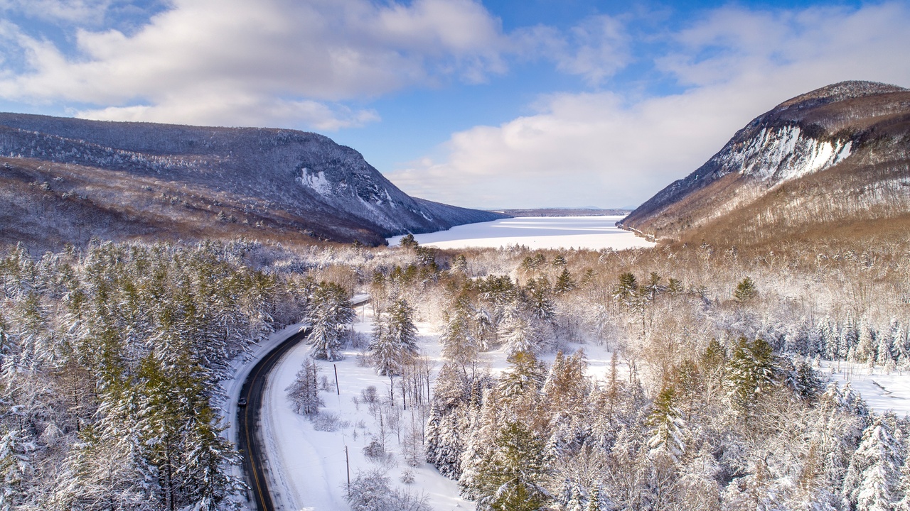Five miles long, flanked by cliffs: Vermont’s most dramatic lake sits ...