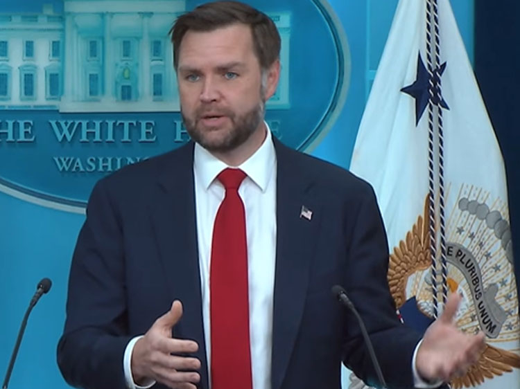 Vance: "You can't tell a country, whether Israel or Iran, they're not ...