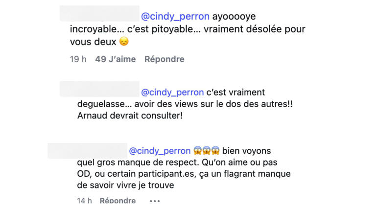 « Vraiment dégueulasse »: Mathis et Cindy d’OD brisent le silence et ça ...