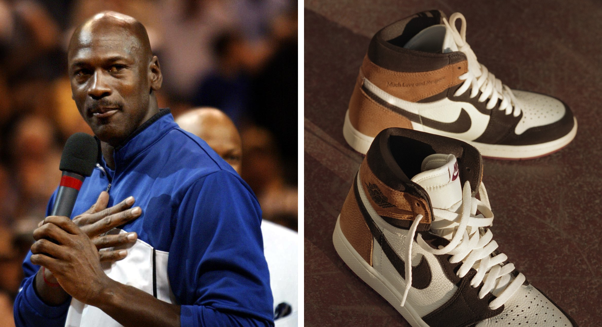 Michael Jordan's Air Jordan 1 Pays Tribute Dear Basketball Letter