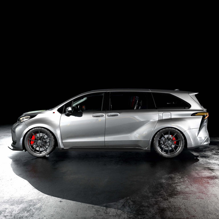 A Toyota GR Sienna minivan sounds wrong, until you see this render