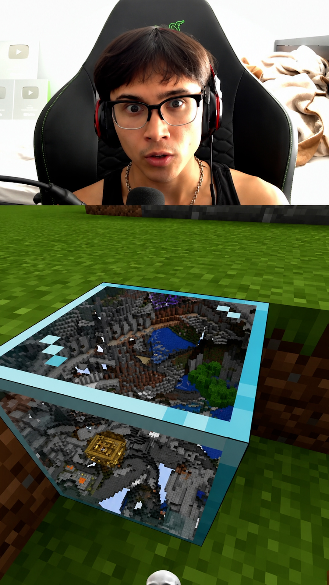Testing unique block interactions in Minecraft