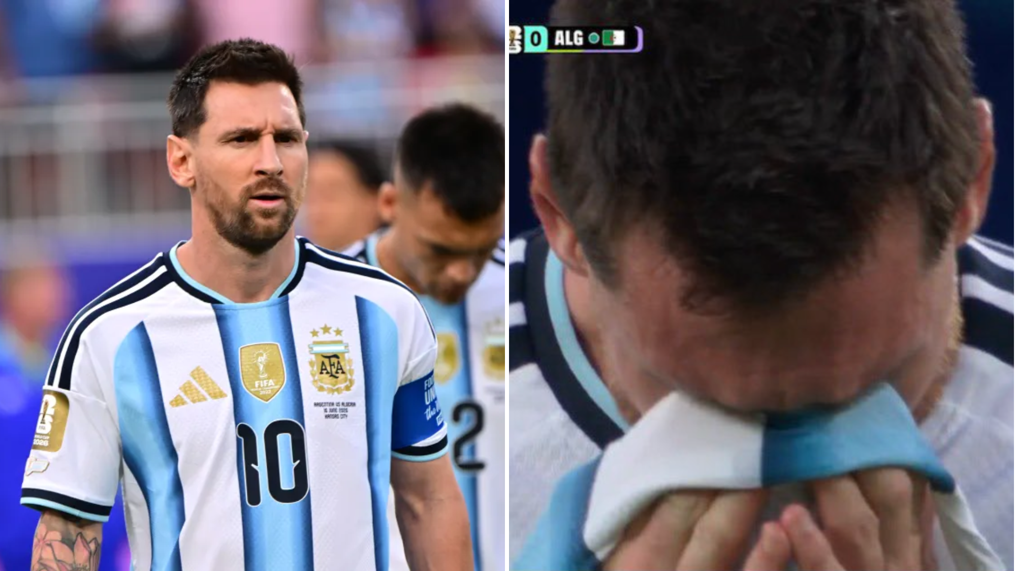 Lionel Messi’s family provide update after Argentina star was pictured ...