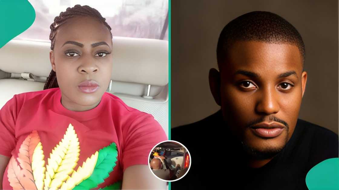 Lady points out what man in black did before touching casket of late ...