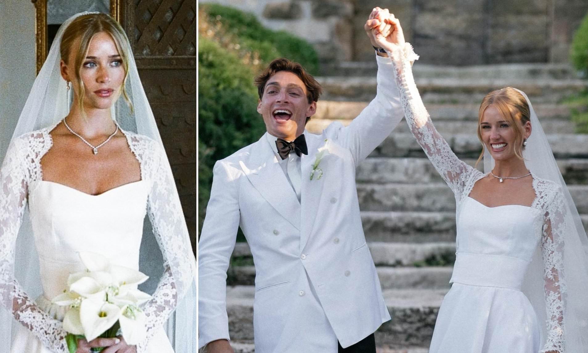 Olympic star Armand Duplantis marries model partner Desire Inglander in ...