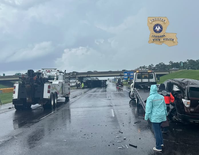 State police respond to multiple vehicle crashes on Interstate 10 in ...