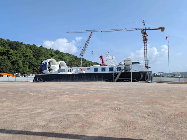 India’s first indigenously built hovercraft delivered to Coast Guard ...