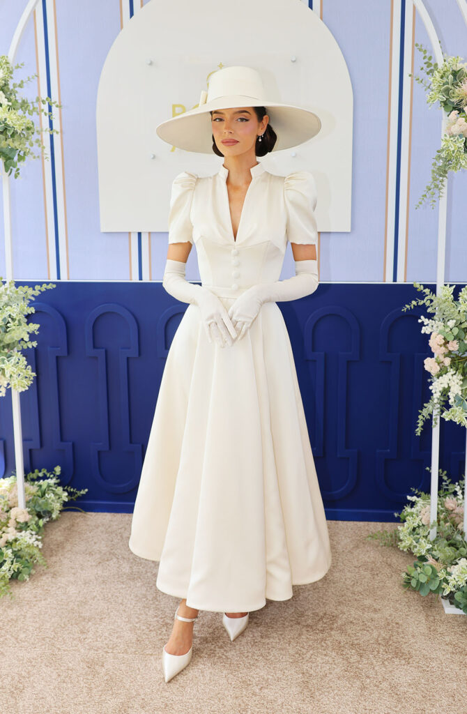 Maura Higgins wore Sabina Bilenko Couture to Royal Ascot 2026