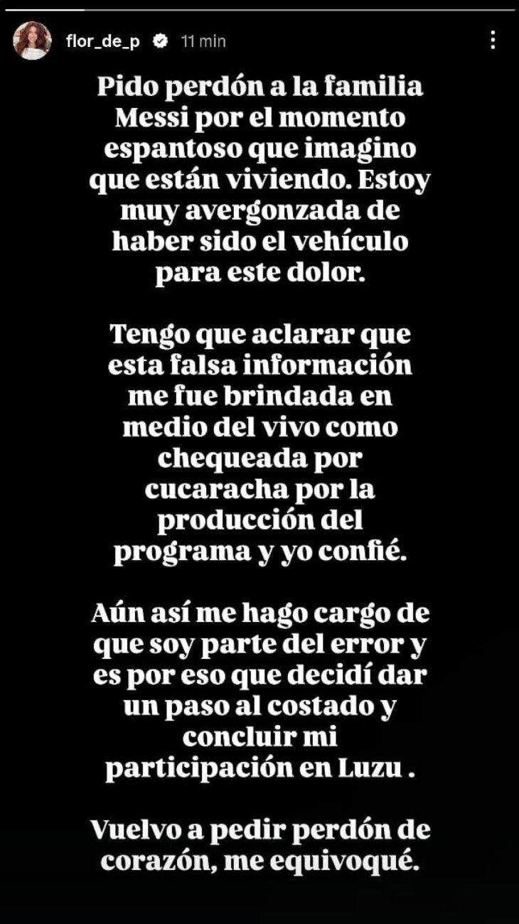 La indignación de Dominique Metzger con Florencia Peña por la noticia ...