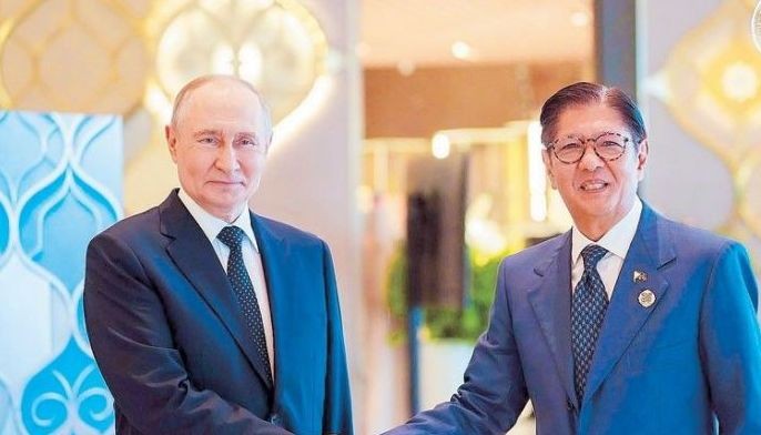 Marcos, Putin discuss boosting energy, food ties