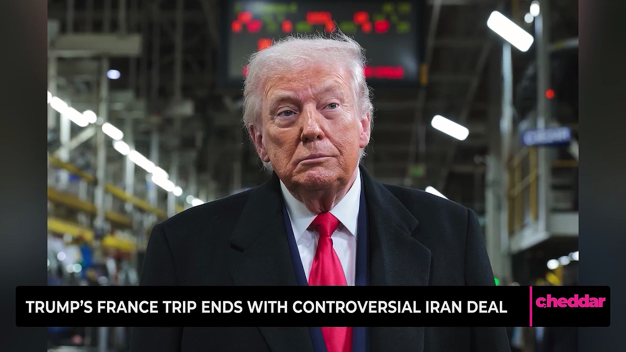 Trump’s France trip ends with controversial Iran deal