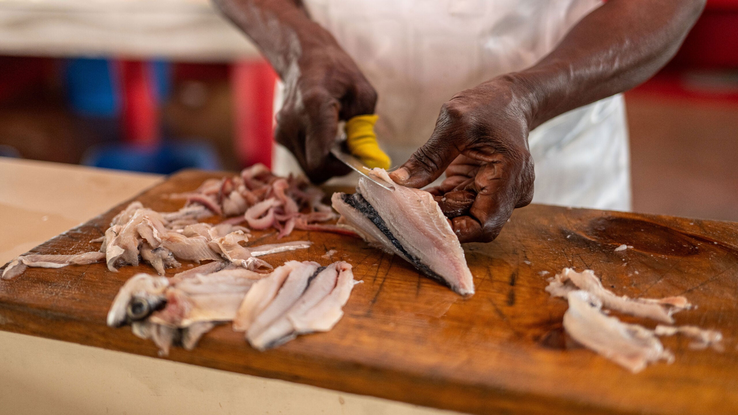 In Barbados, flying fish is more than a national dish