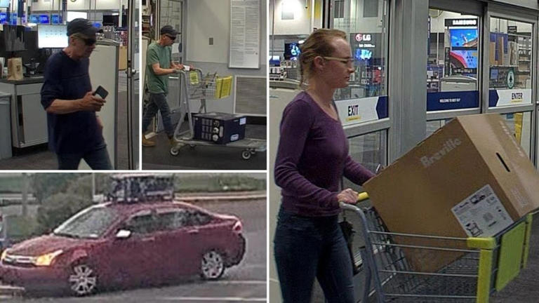 2 suspects sought after $1,500 espresso machine theft, string of WA thefts