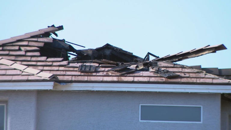 Two dogs rescued from house fire in North Las Vegas