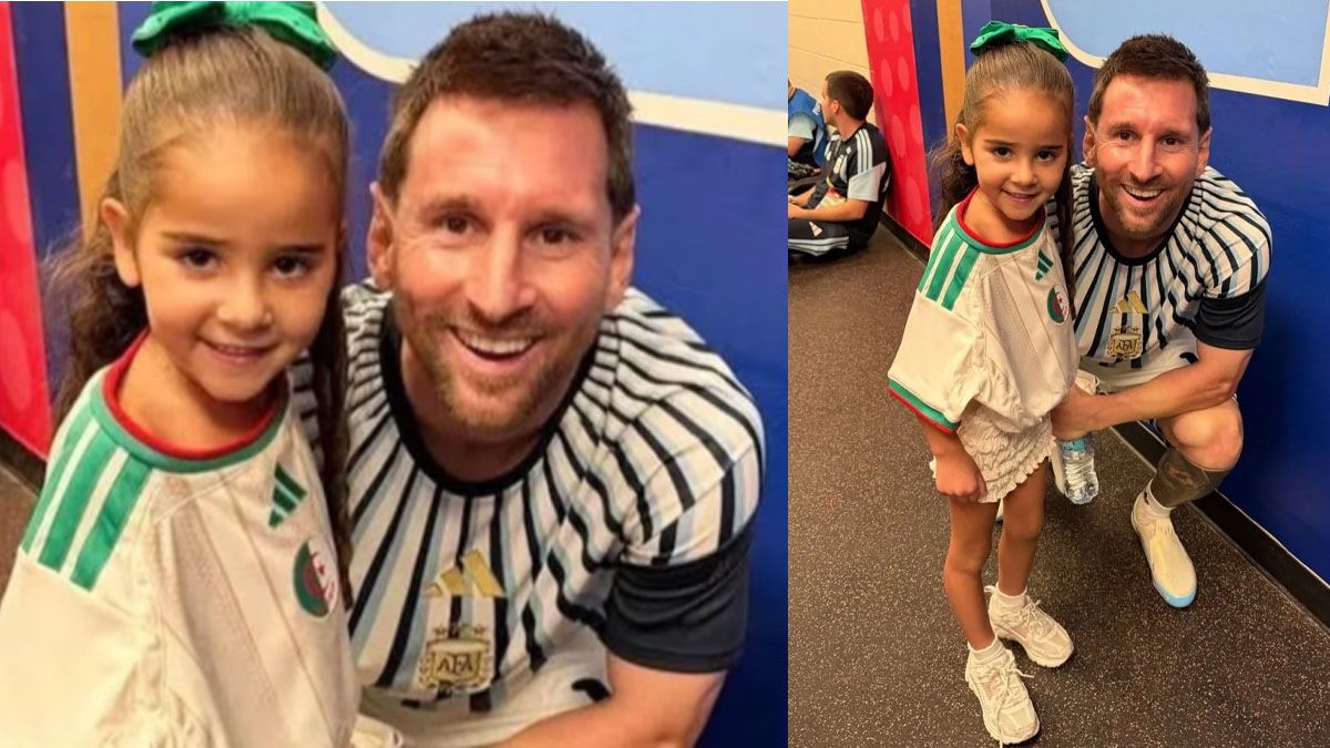 El increíble gesto de Lionel Messi con una figura de Argelia que ...