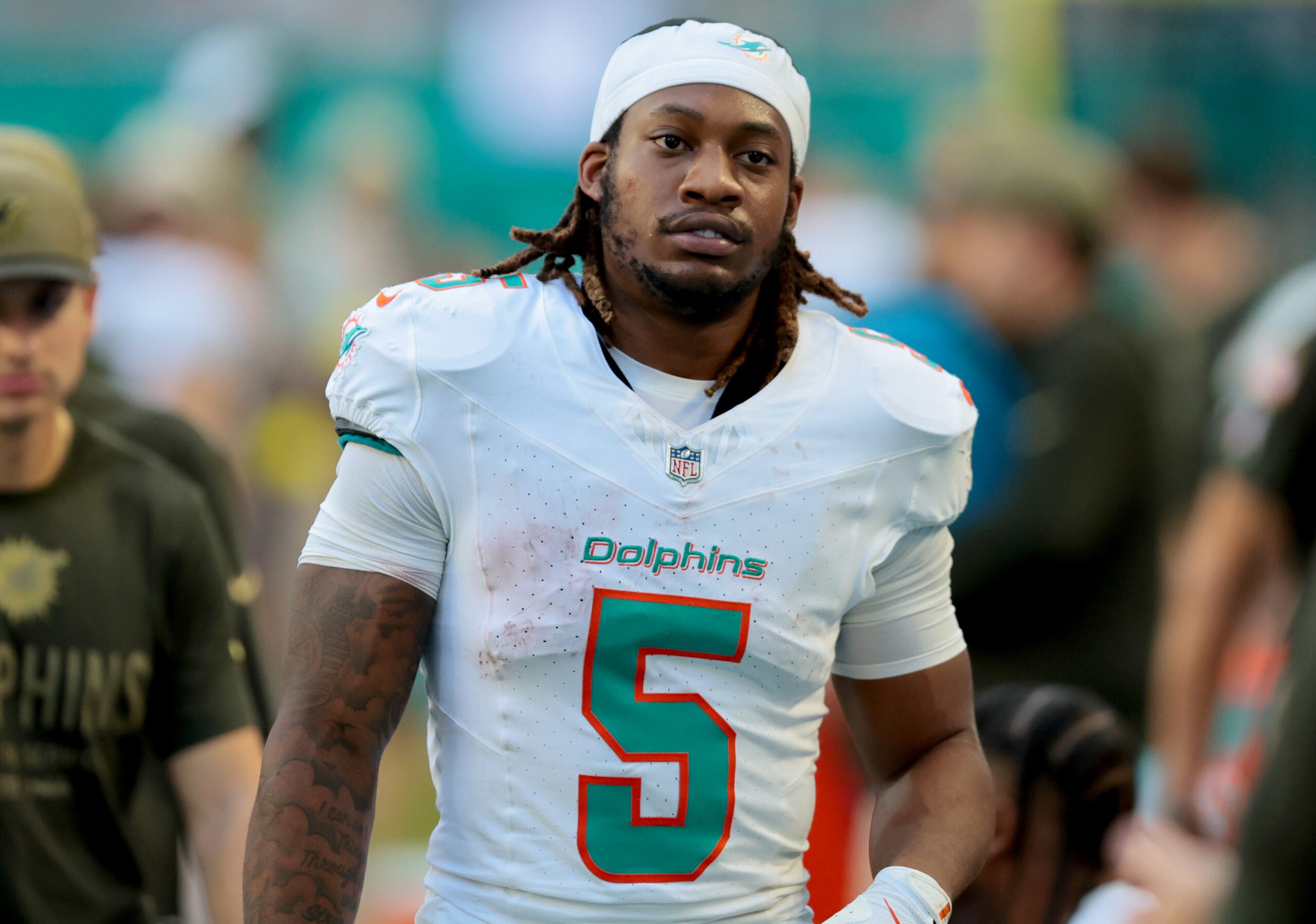 Dolphins RB Jaylen Wright leaves no doubt how he feels about a key ...