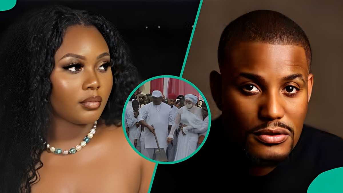 Alexx Ekubo: Lady makes rare observation about actor’s wife’s action at ...