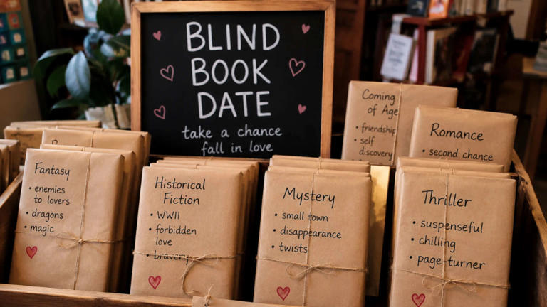 Blind date with a book: Find your next read without judging the cover