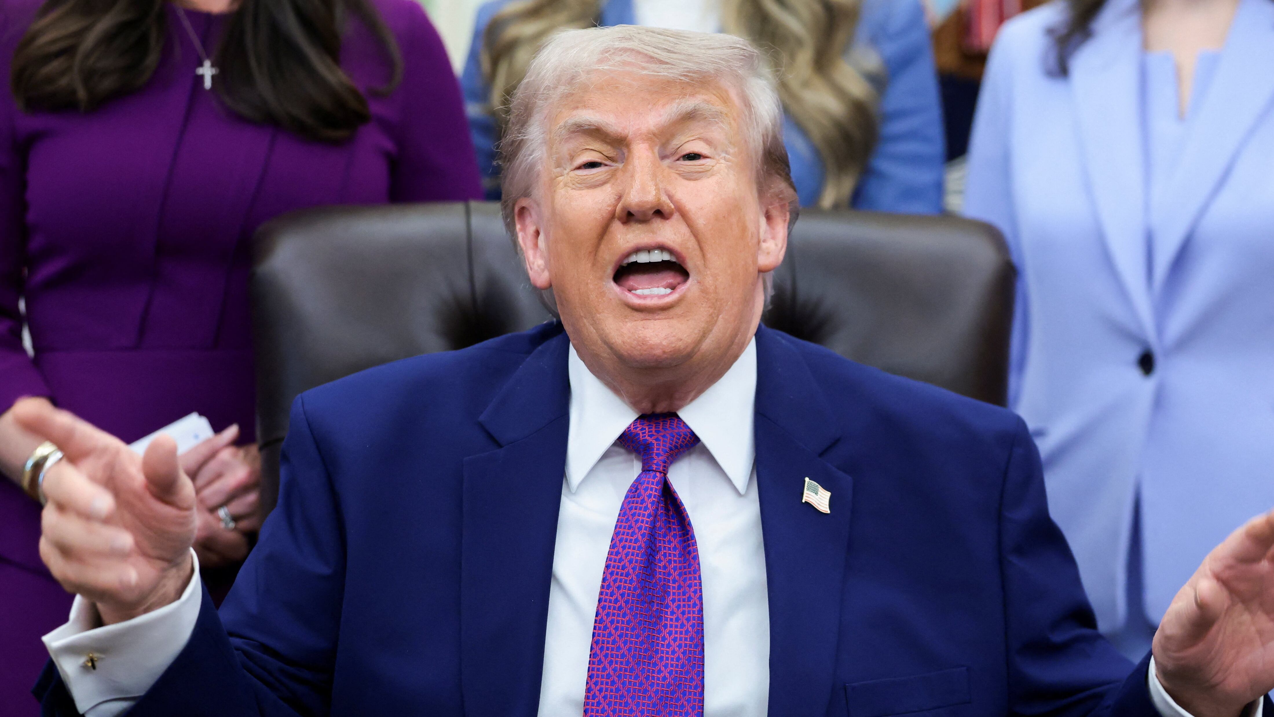 Senator criticizes Trump for giving him obscene nickname
