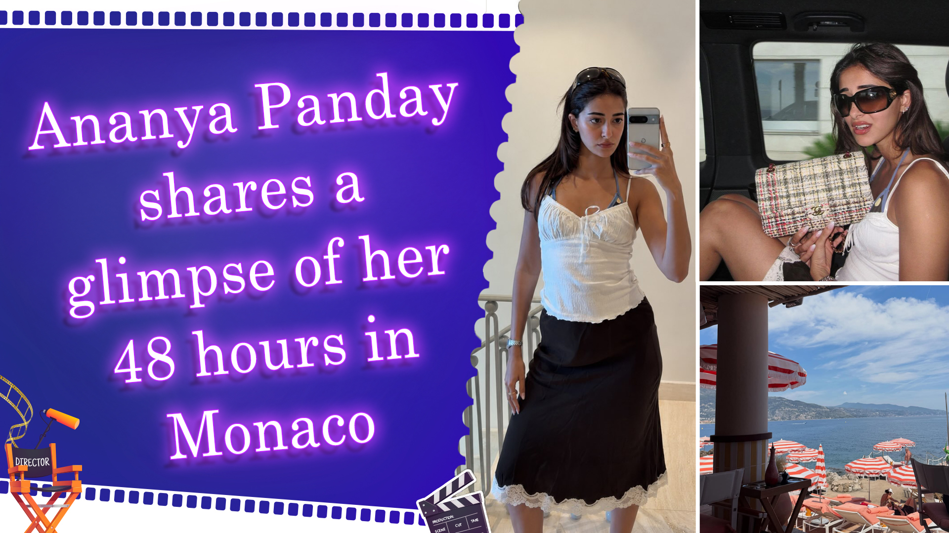 Ananya Panday soaks in the beauty of Monaco, shares highlights from her ...