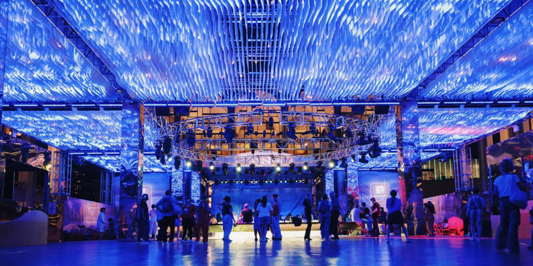 Lincoln Center’s summer makeover is filled with sparkling lights ...