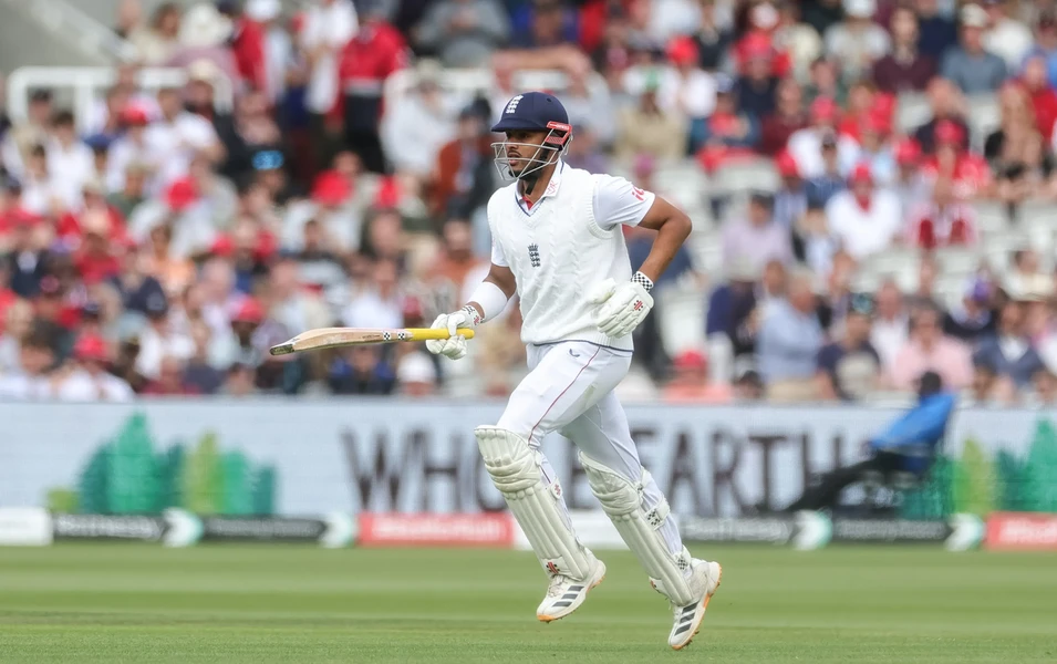 Gay anchors England reply after early run out