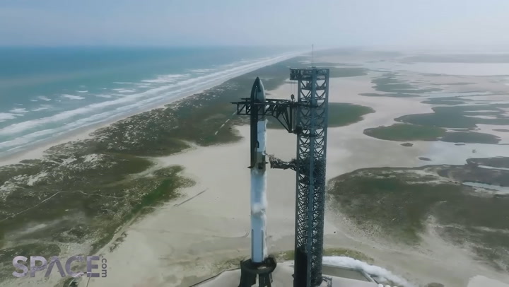 SpaceX Starship loaded with over 10 million pounds of propellant in ...