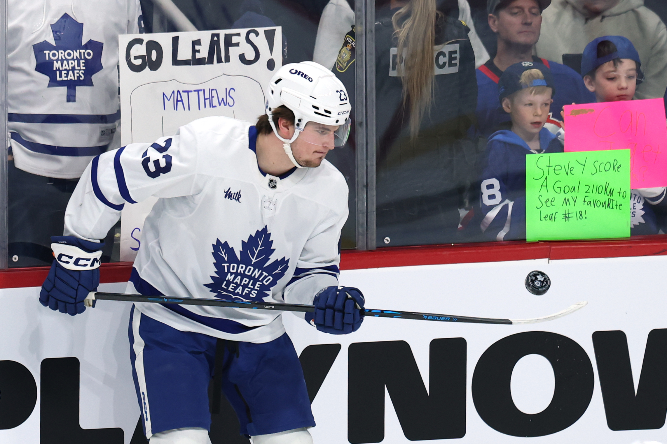 Blackhawks rumors: Maple Leafs’ Matthew Knies a fit beside Connor Bedard