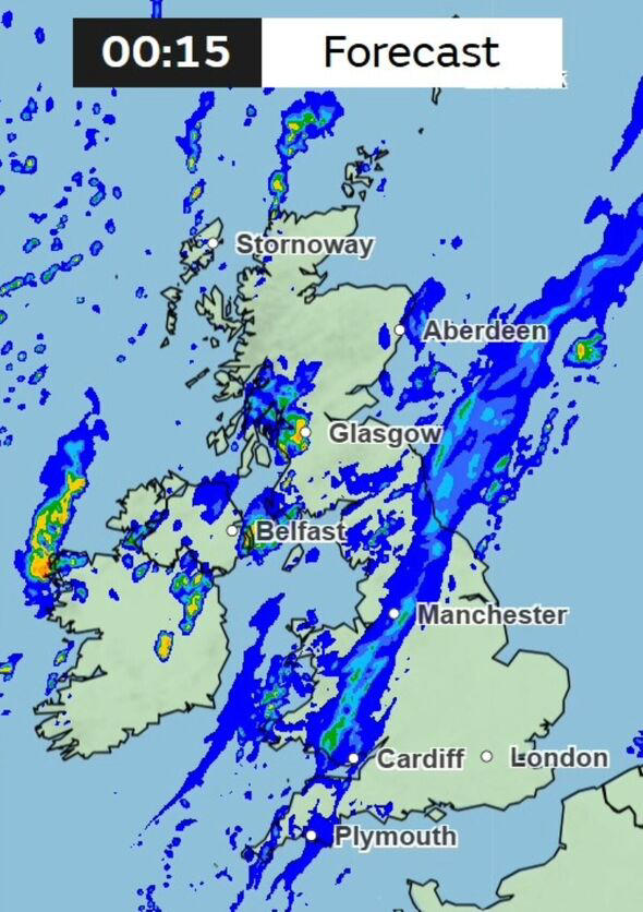 Met Office names 9 UK areas facing heavy rain on Saturday - full list