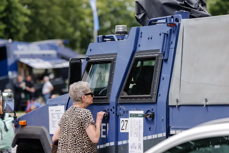 Hessentag in Fulda: Vom Polizei-Unimog zur Herzdruckmassage