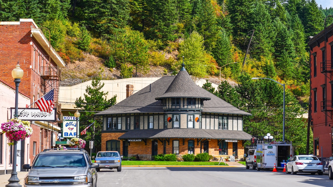 Every building in this Idaho mountain town is on the National Register ...