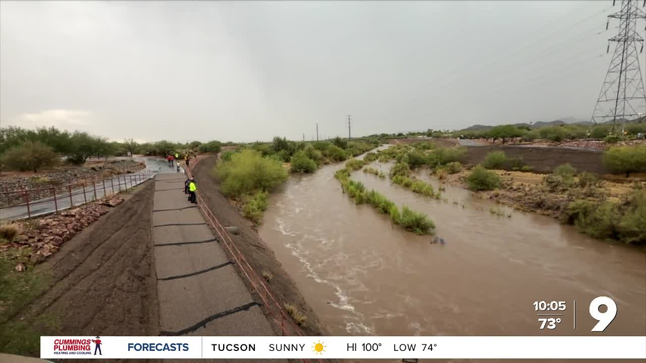 Nine people swept away in Santa Cruz River; one still missing