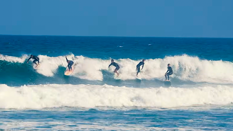'Pipeline is safer than Malibu': Koa Rothman survives California super ...