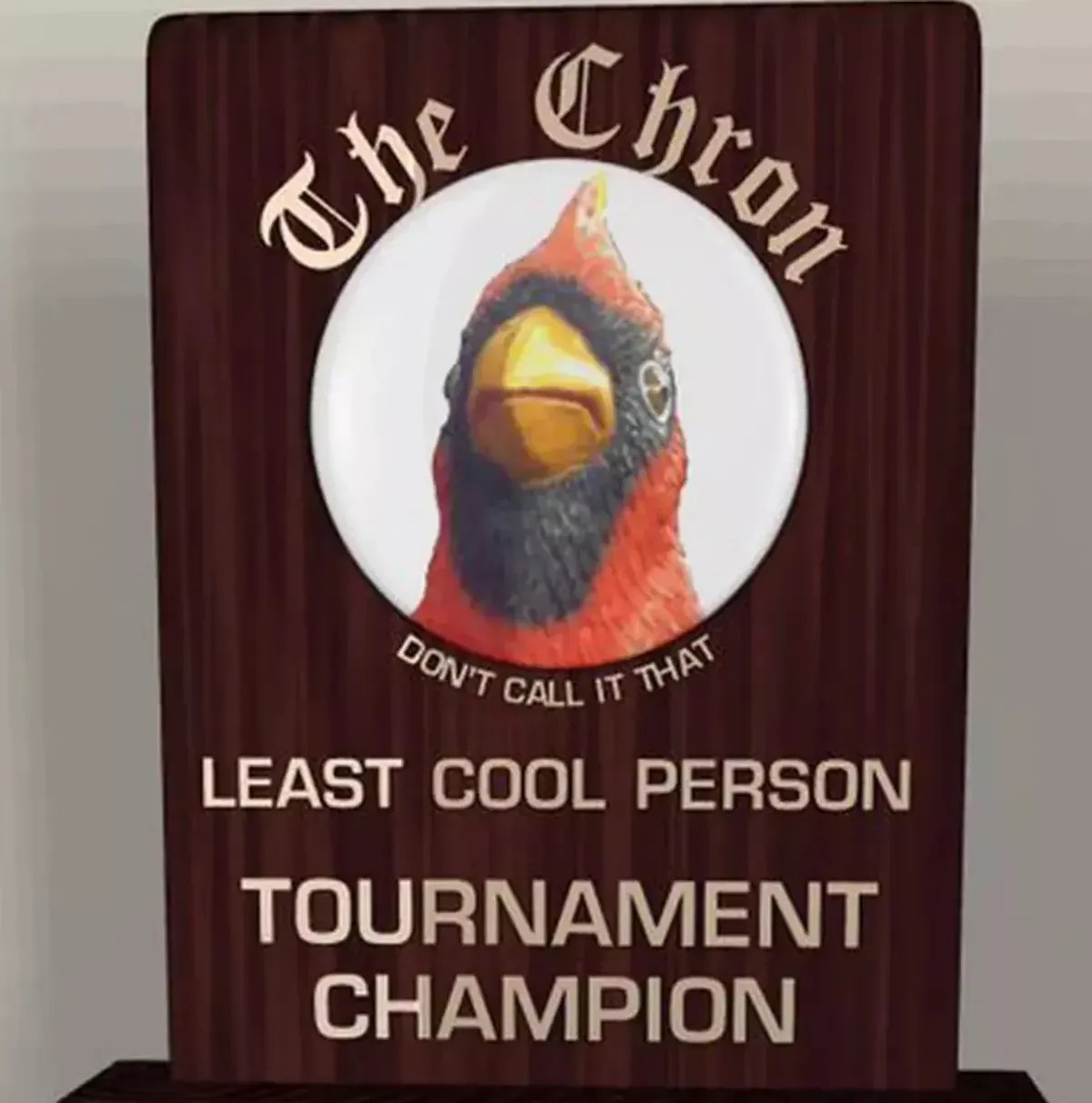 Nominations are now open for the 2025-26 CC least cool person of the year