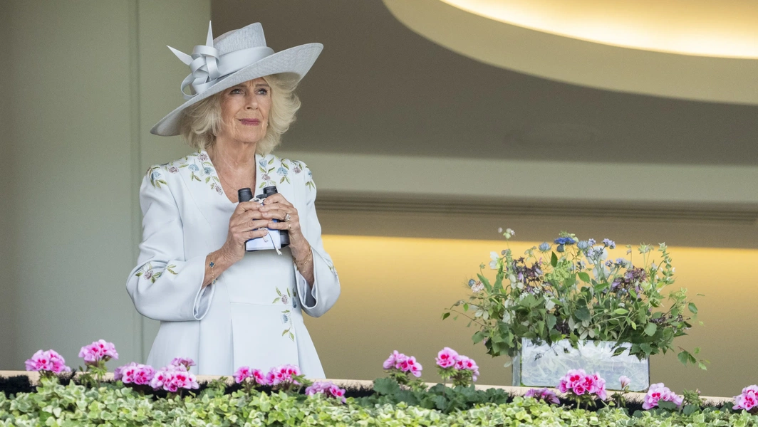 Queen Camilla's nail-biting at Ascot sparks royal debate
