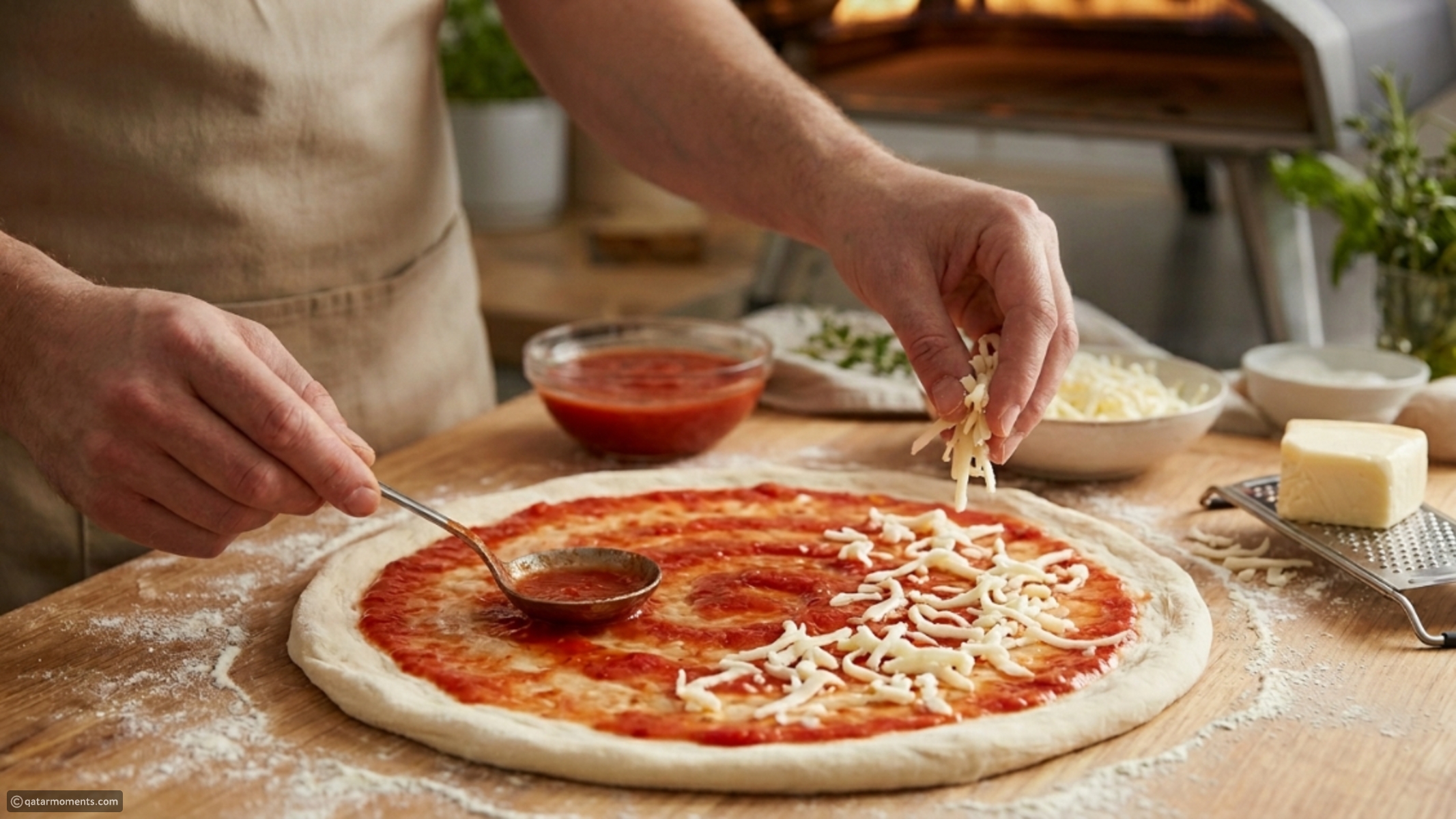 Make restaurant-quality pizza from scratch with this method