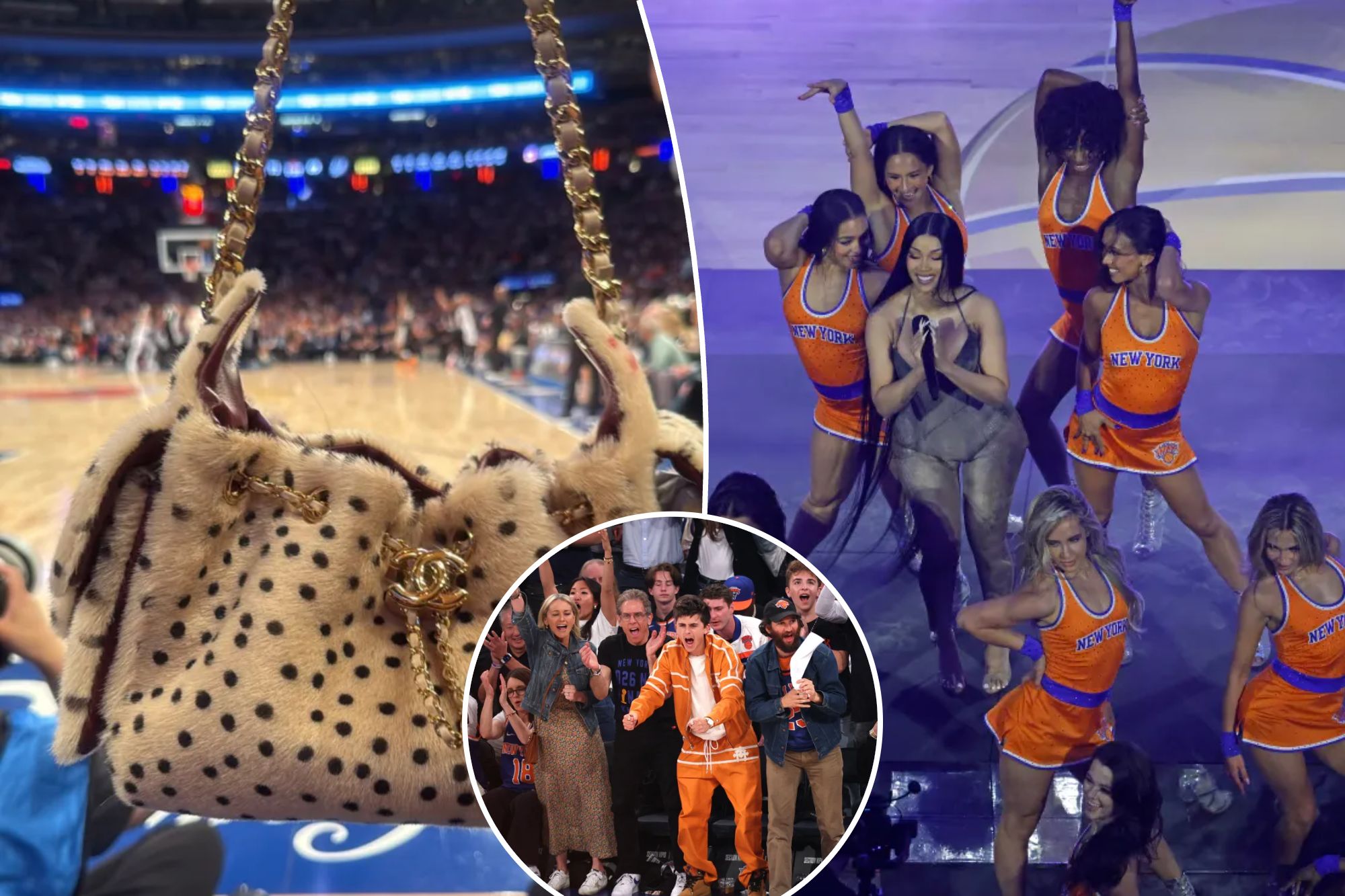 Cardi B flouts MSG’s no-bag rule with $7K Chanel purse — as celebs hit ...