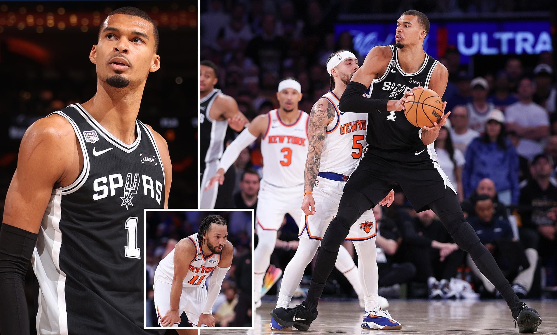 San Antonio Spurs spoil New York's NBA Finals homecoming as Victor ...