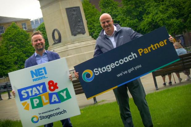 Stay and play zone returns to North East city centre for summer holidays