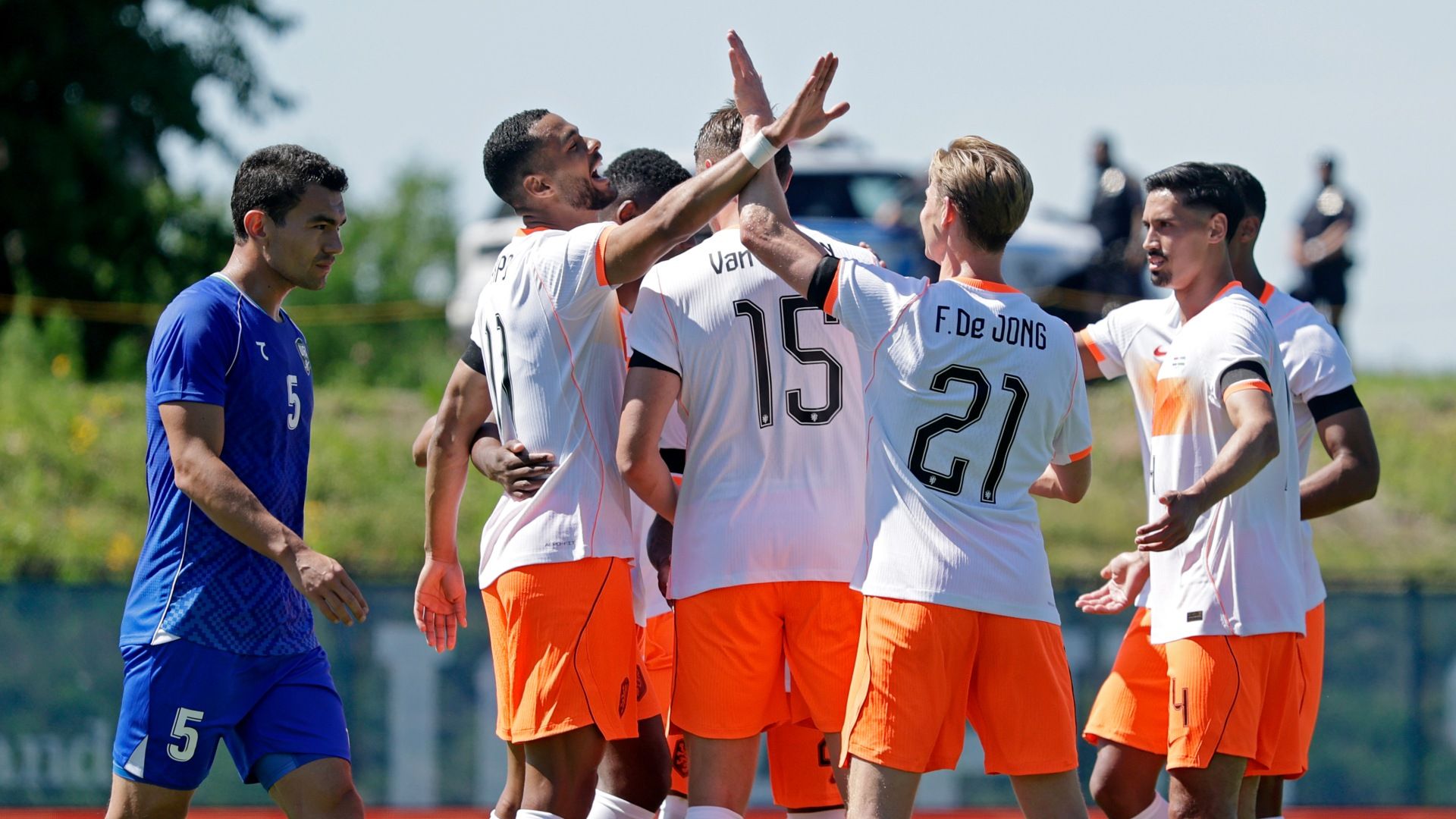 Liverpool winger Cody Gakpo bags two goals as 10-man Netherlands suffer ...
