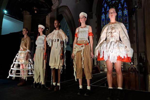 Isle of Wight sustainable fashion graduates showcase their designs