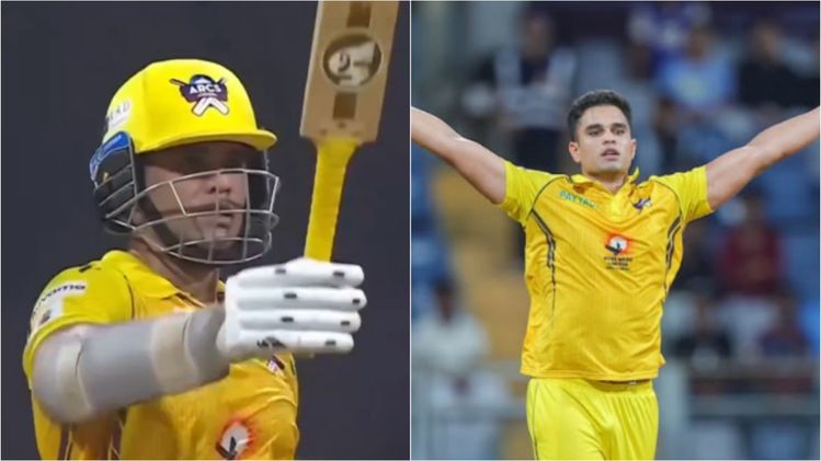 Arjun Tendulkar sends message to LSG with 3/11 & 66-run knock featuring ...