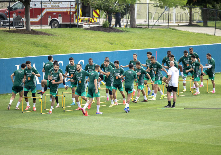 Fans gather at Rock Chalk Park to try to catch Algeria men's soccer ...