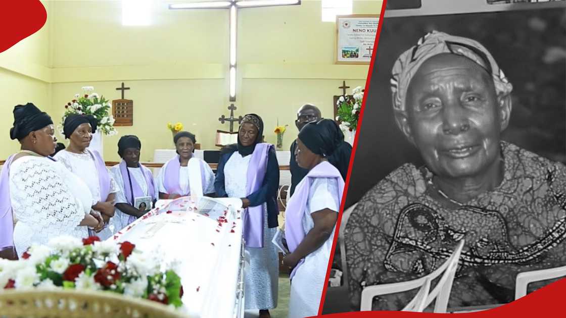 Family holds unusual burial celebration after 121-year-old grandma dies ...