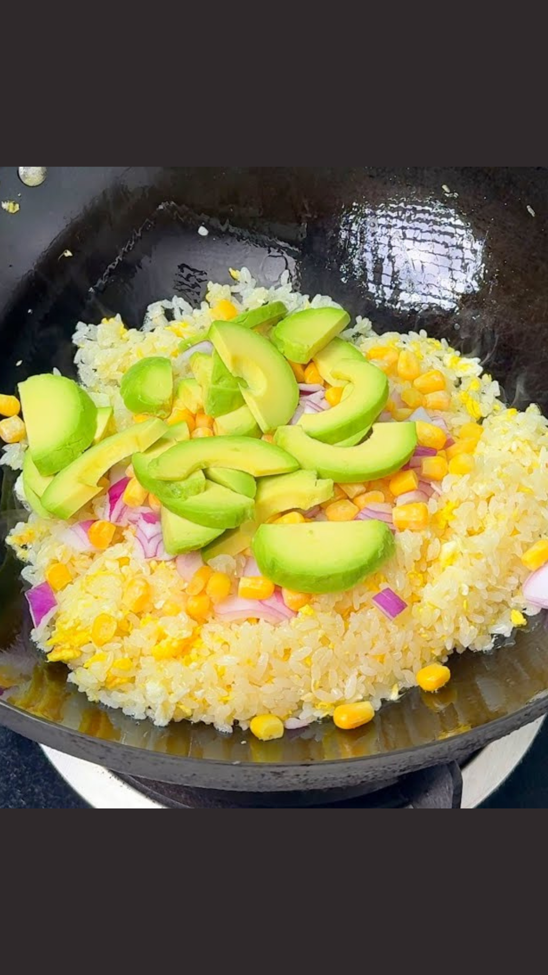 I tried avocado in fried rice and was shocked