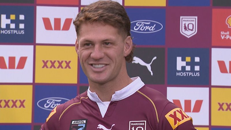 ‘Gotta love him’: Ponga laughs off beef with Origin teammate