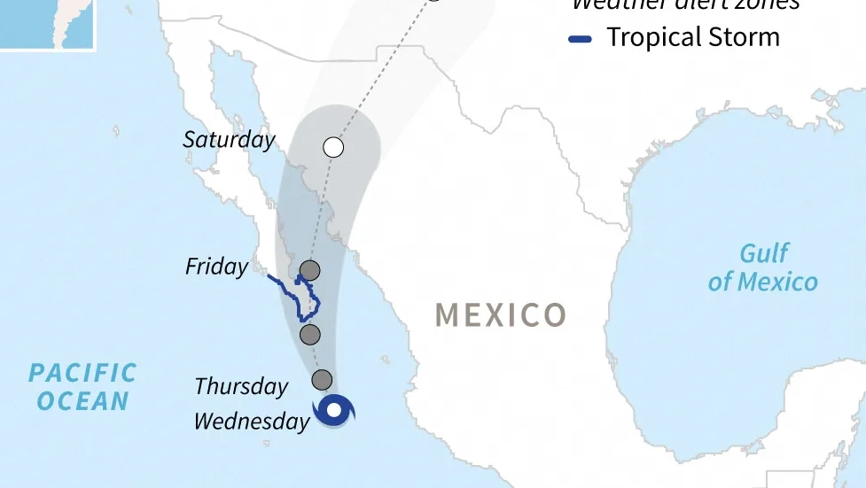 Boris and Cristina drench Central America as Gulf stays quiet