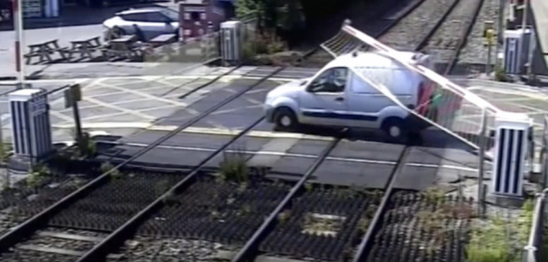 Irish Rail releases footage of level crossing crashes after 31 ...