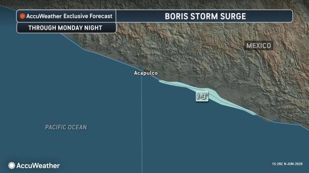 Boris to make landfall soon in Mexico; newly named Tropical Storm ...