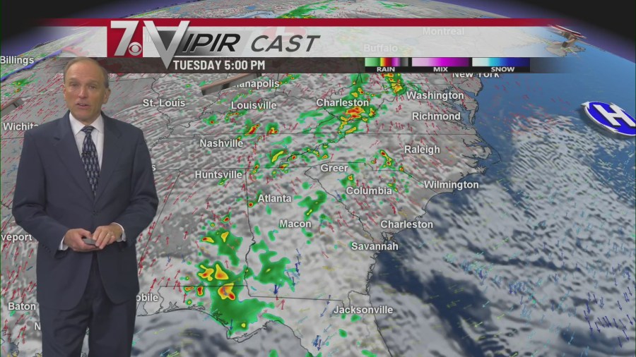 Humid Tuesday with storm chances before hotter weather arrives